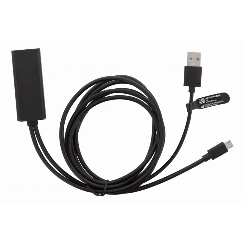 INF Ethernet adapter casting device 1m 100 Mbps USB-A+USB MicroB