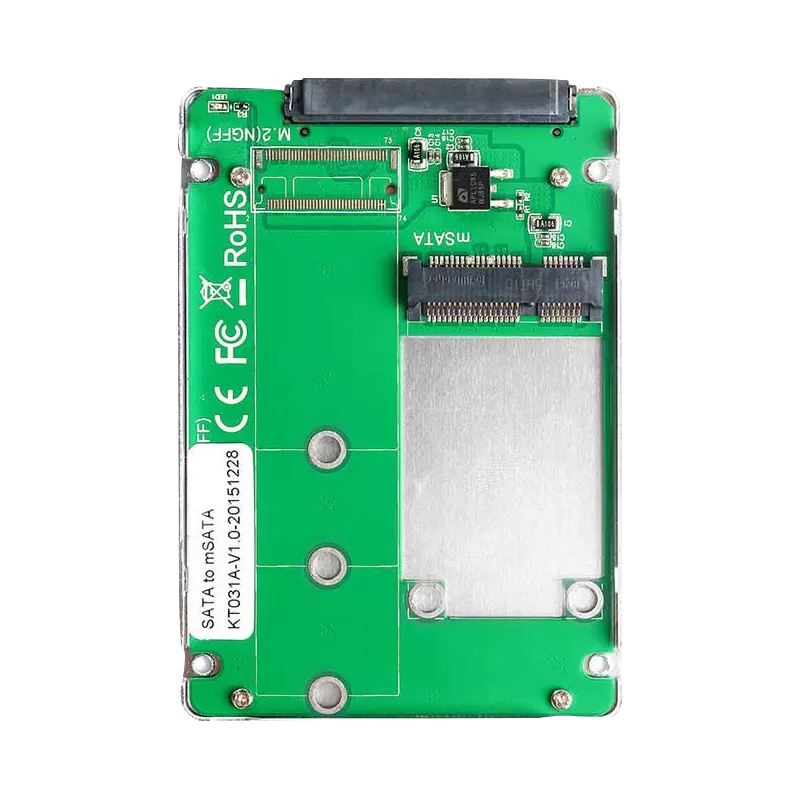 INF MSATA to sata SSD enclosure