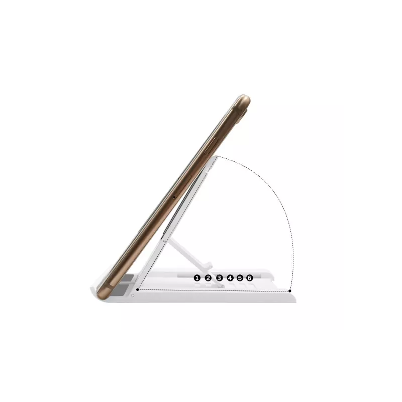 Justerbart stativ for mobil/nettbrett