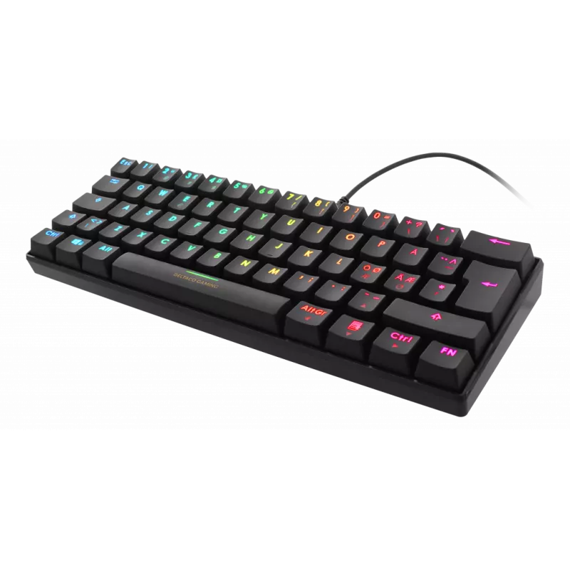 INF Mini mechanical keyboard 60% PANNordic RGB brown switch