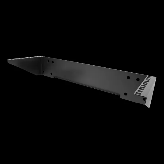 INF 19" Vertical wall bracket, 4U, max 60kg, steel construction