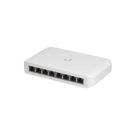INF Unifi 8 Gigabit RJ45 ports including 4 w 802.3at PoE+ ports