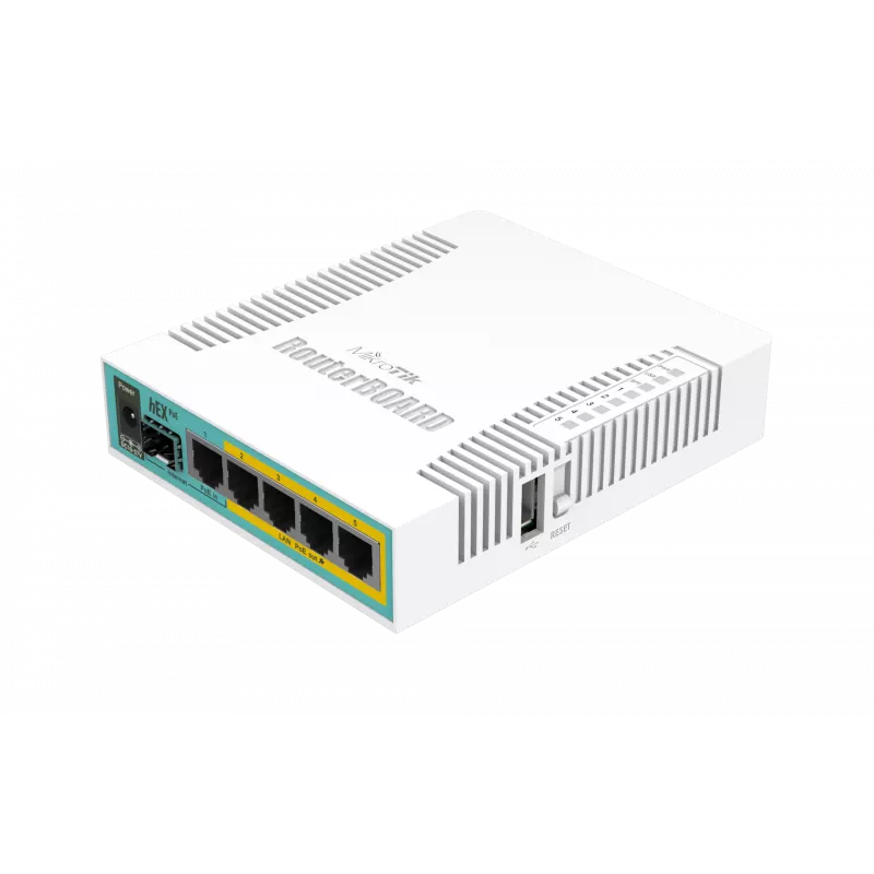 MikroTik hEX PoE Router RB960PGS 10/100/1000 Mbit/s, Ethernet LAN