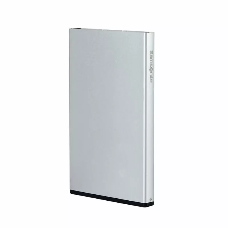 INF SAMSONITE Lommebok ALUFIT RFID Card Case Slide Alu Silver